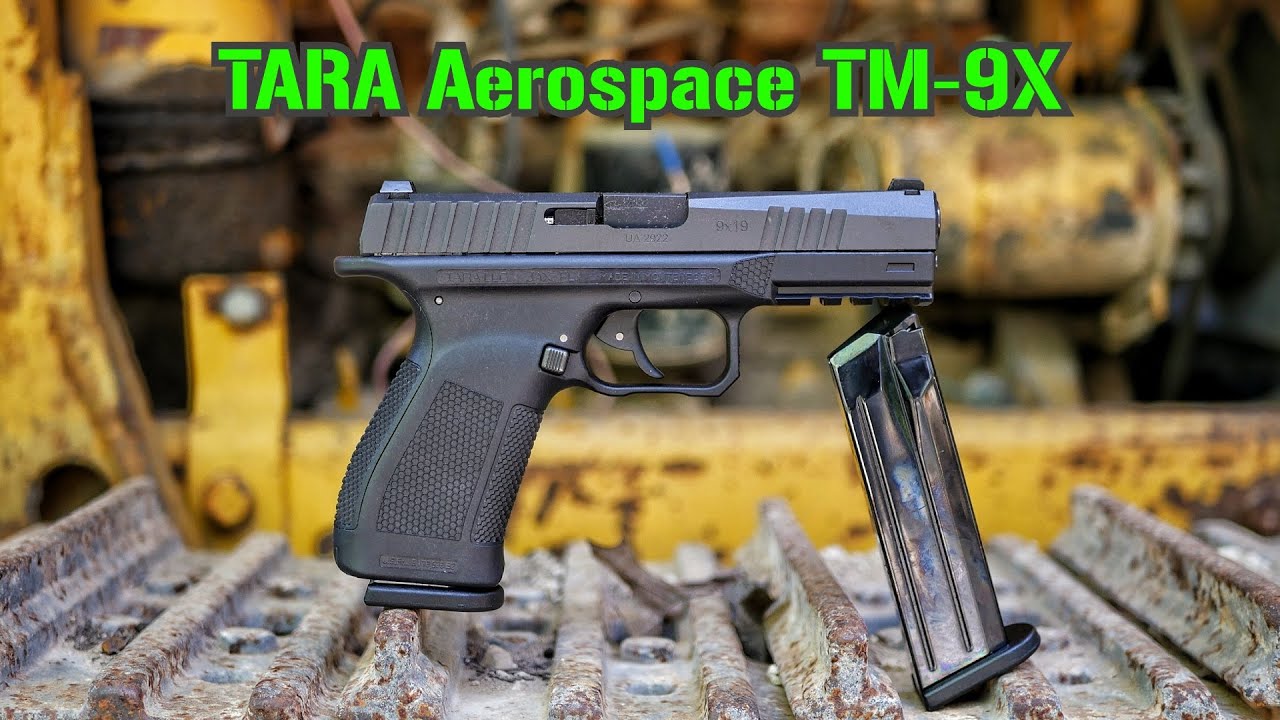 TARA Aerospace TM-9X Pistol : TTAG Range Review - YouTube