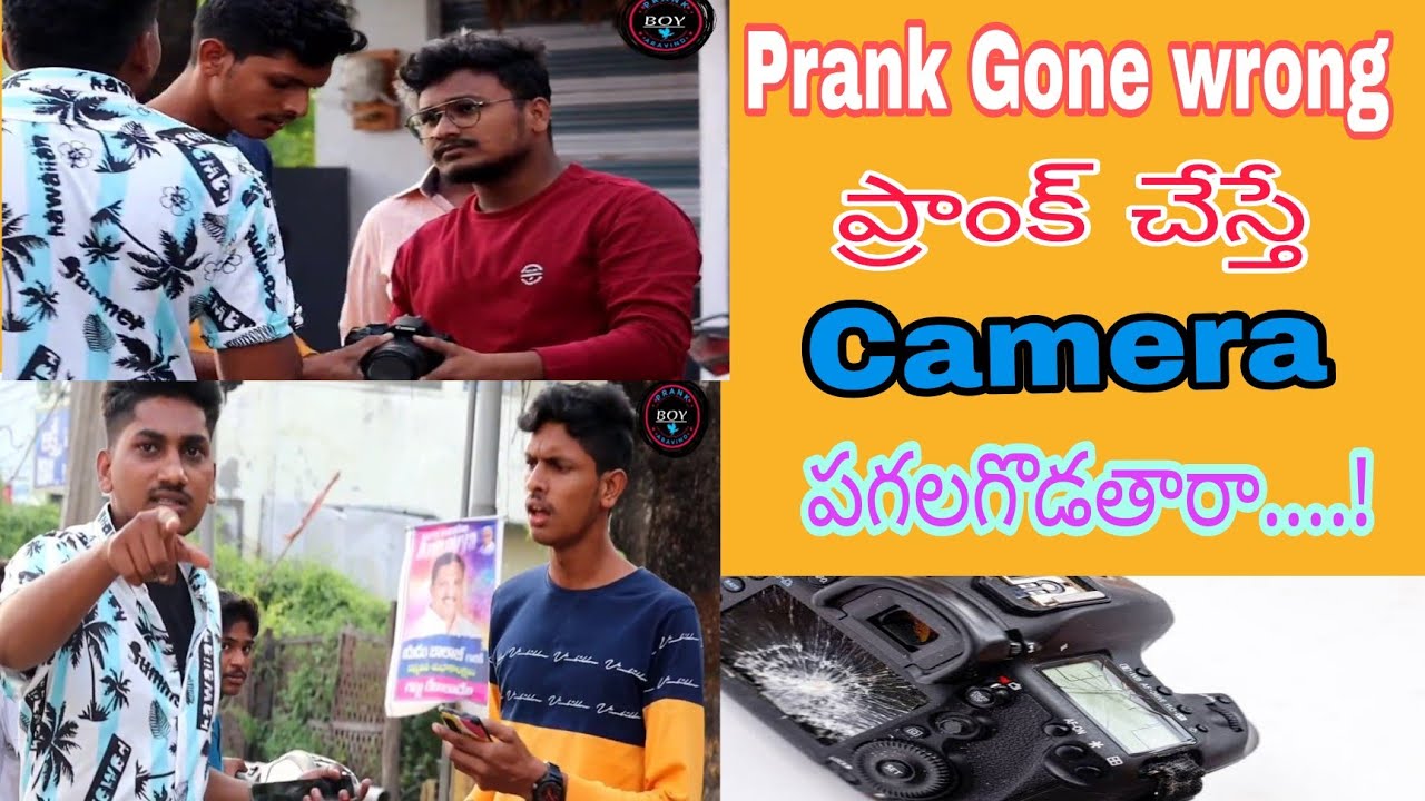 prank Gone Wrong Prank on icon pranks ||Real pranks ||Prank boy Aravind ...