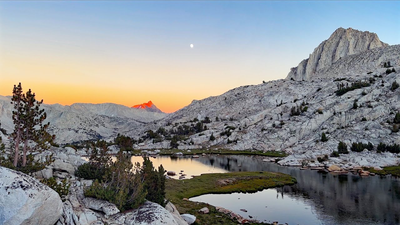 Sierra Nevada backpacking: Granite Park, wandering a Sierra wonderland ...