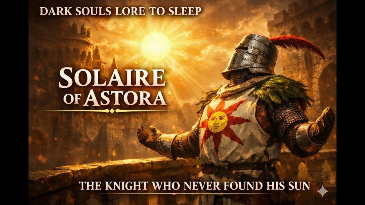 Title:Dark Souls Lore To Sleep To | Solaire of Astora, why he never ...