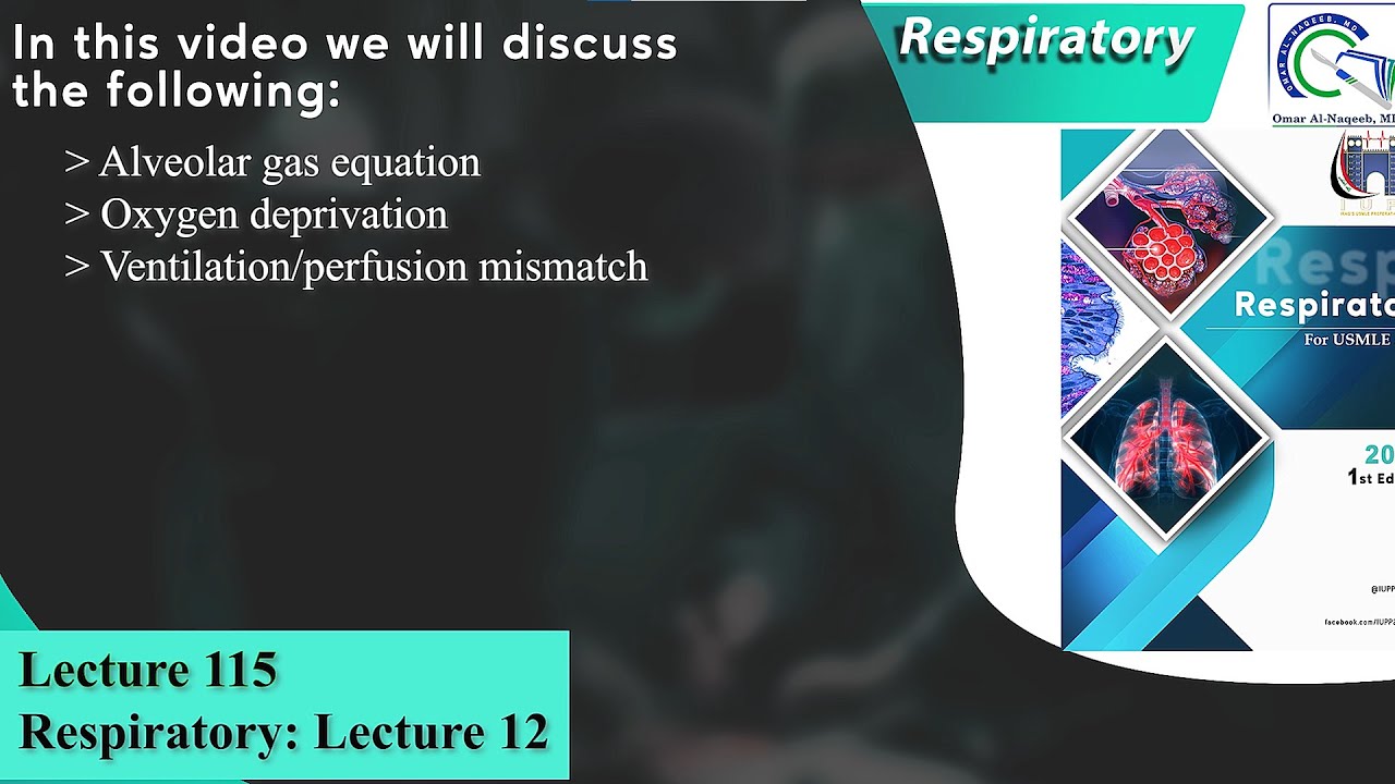 Alveolar gas equation || A-a gradient || Ventilation perfusion mismatch ...