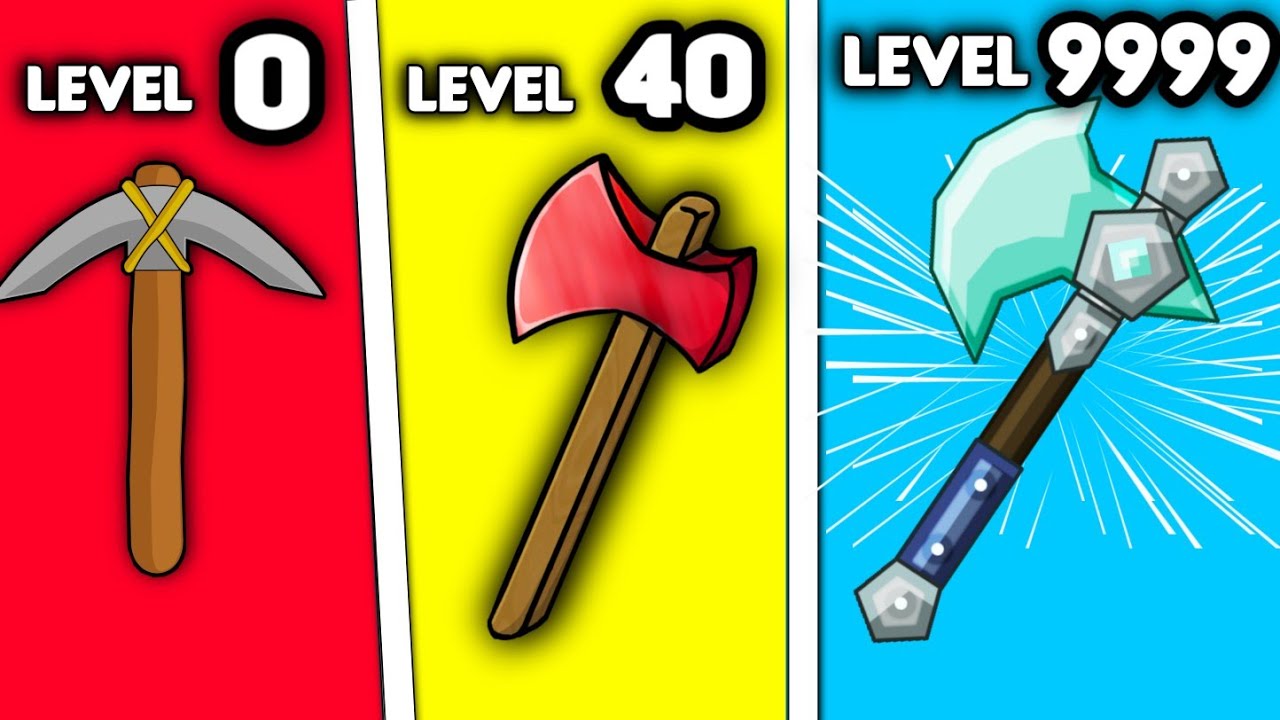 Merging The *MAX* Level Pickaxe To Dig The Earth (Funny) - YouTube