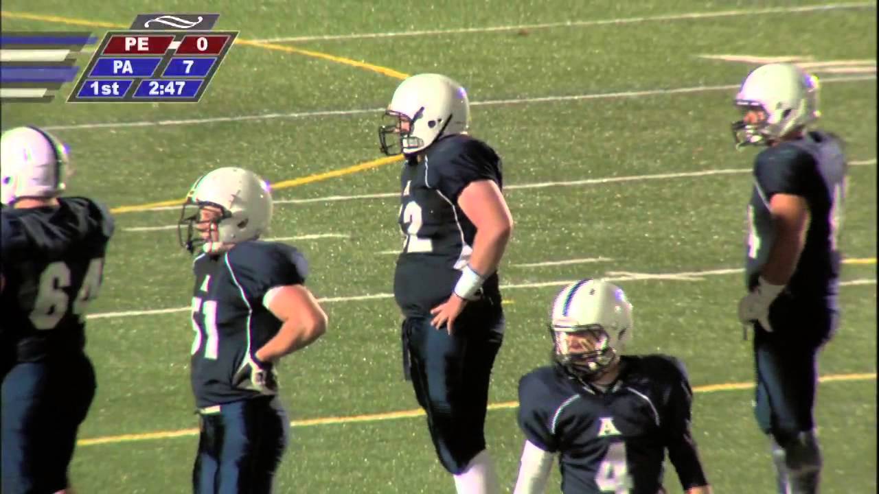 Andover vs Exeter 2014: Football Game, 1st Half - YouTube