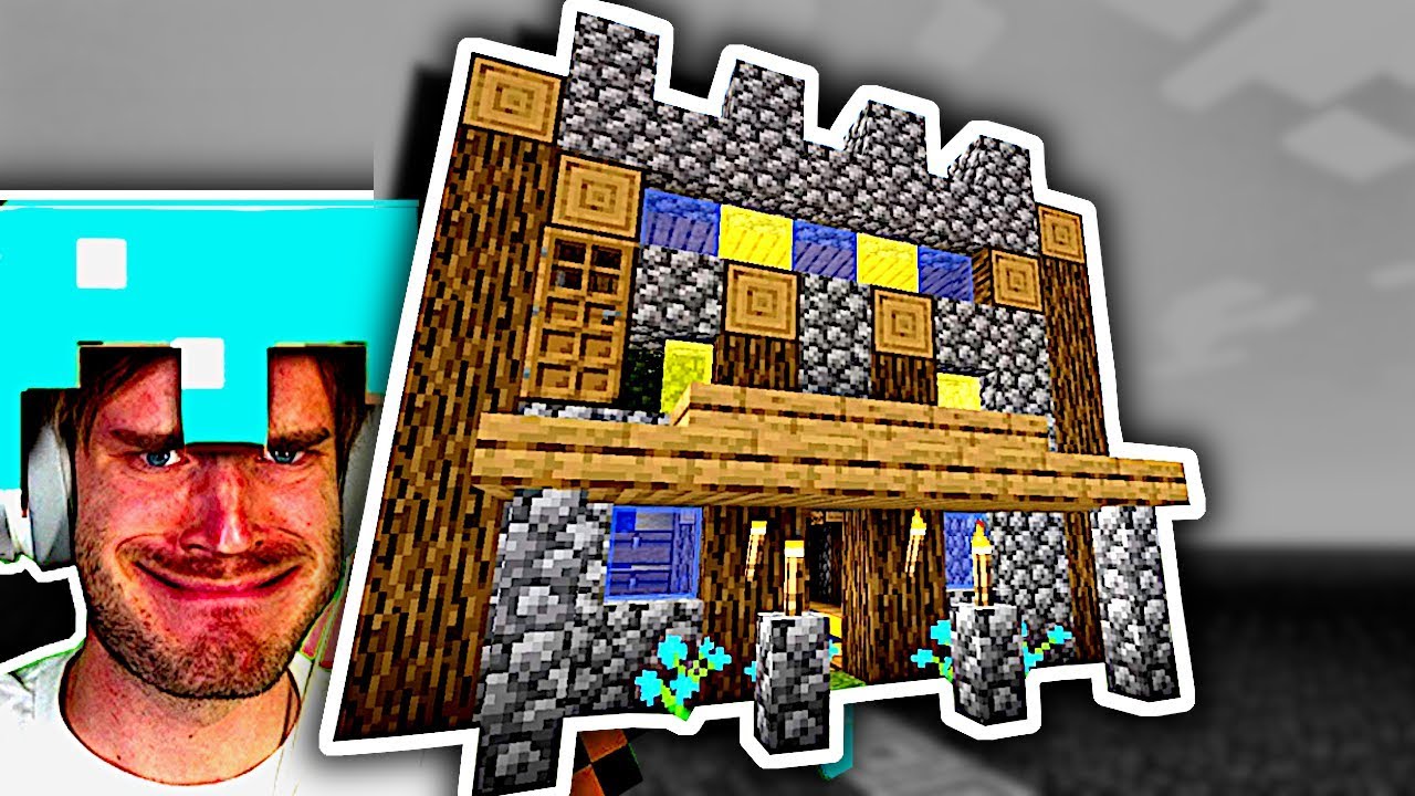 Minecraft - How To Build PewDiePie's House In MINECRAFT! (Tutorial ...