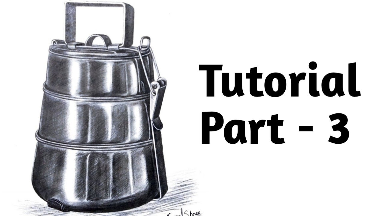Tutorial of how to draw still life drawing || Part - 3 || - YouTube