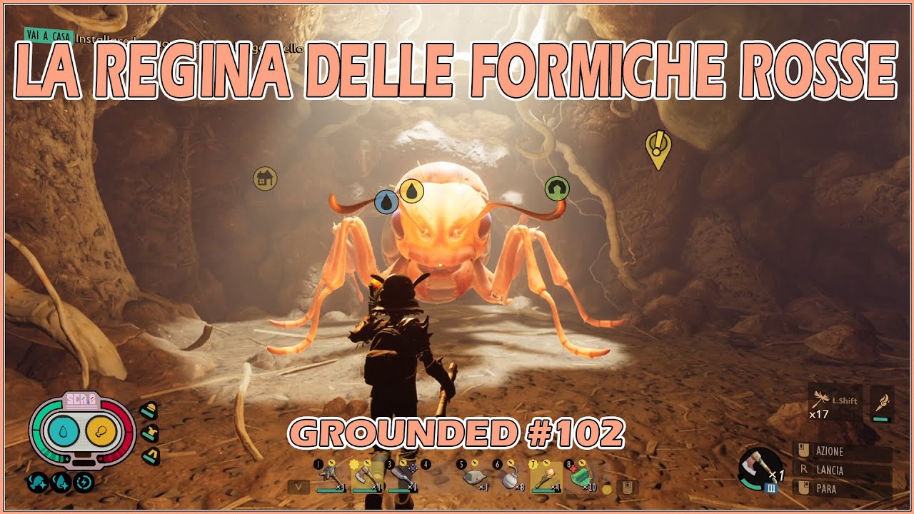 La regina delle formiche rosse - Grounded #102 - YouTube