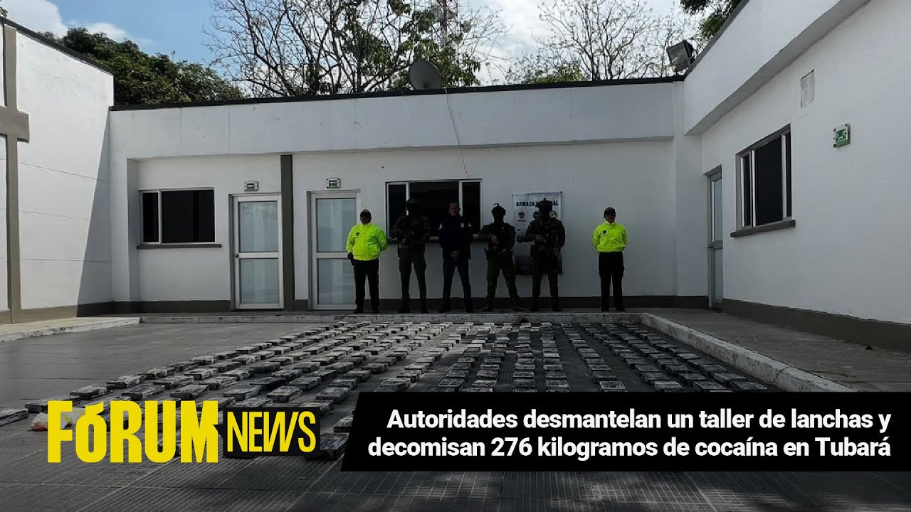Desmantelan taller de lanchas “Go Fast” y decomisan 276 kilogramos de ...