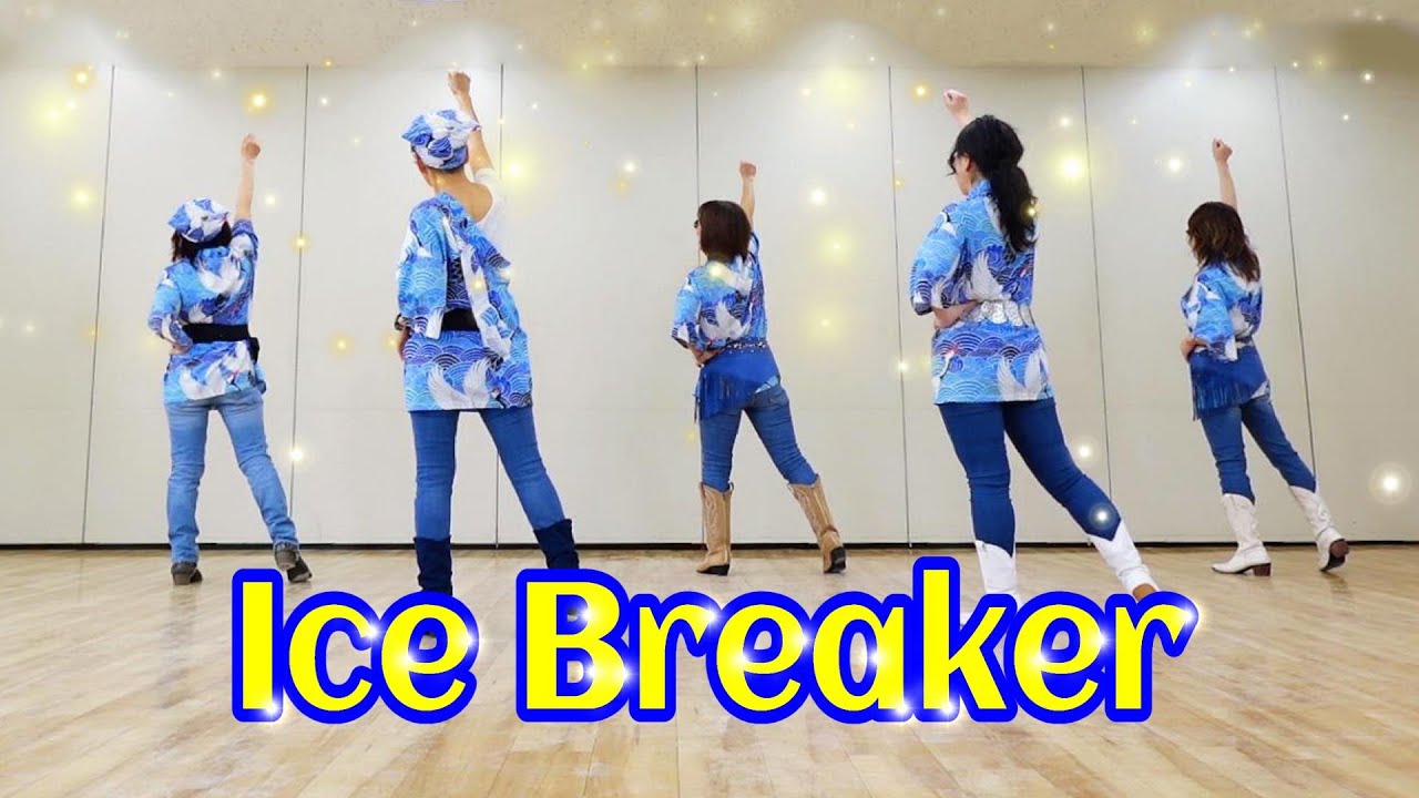 Ice Breaker ～Country Line Dance～ Demo☆Ice Breaker - YouTube