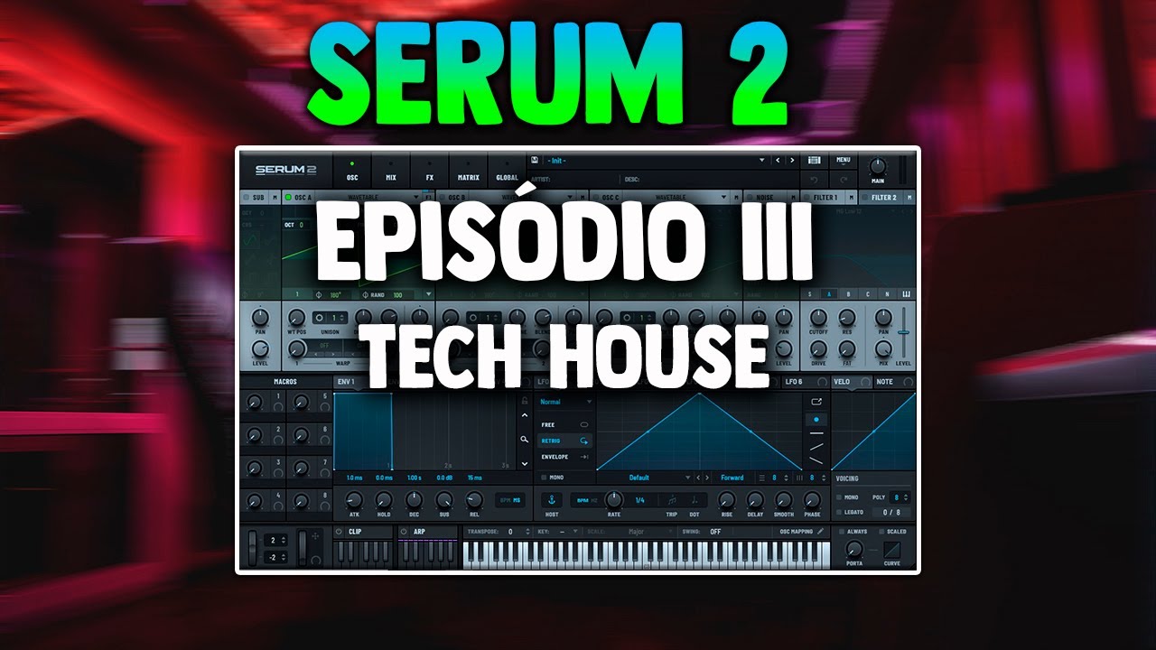 Video Aula: Serum 2 | Aula 03 - Tech House(James Hype Bass) - YouTube