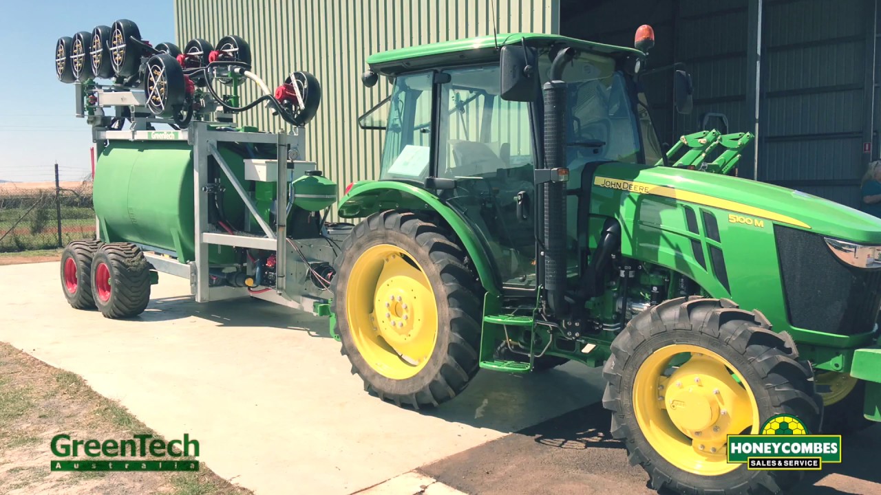 Green Tech Premium Range Spray Unit - YouTube