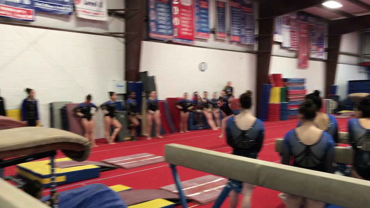 Megan Bingham - 2017 Practice Meet - Vault 1 of 2 - YouTube