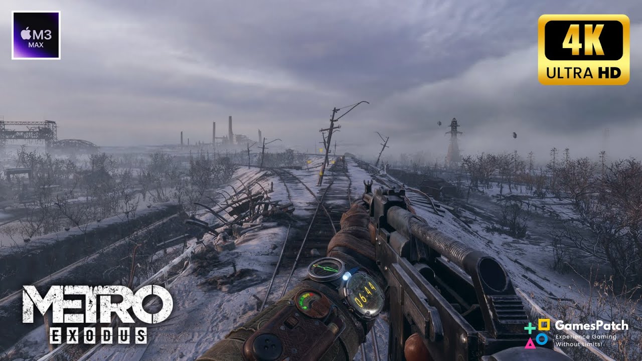 Metro Exodus Part 1: Escape from Moscow | 4K Ultra HD Gameplay on Apple ...