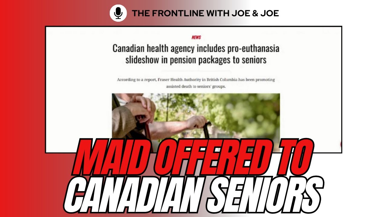 MAID Being Offered to Canada's Seniors in Retirement Packages! - YouTube