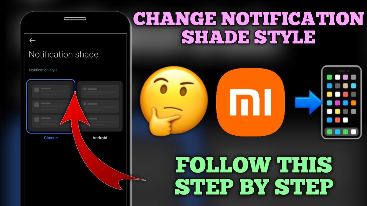 How to Change Notification Style on Xiaomi Phone - YouTube