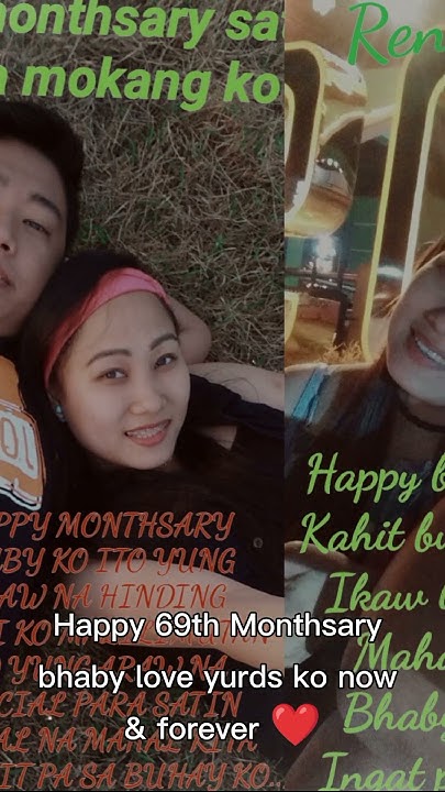 happy 69th monthsary bhaby ko. I miss you so much bhaby ko i love you - YouTube