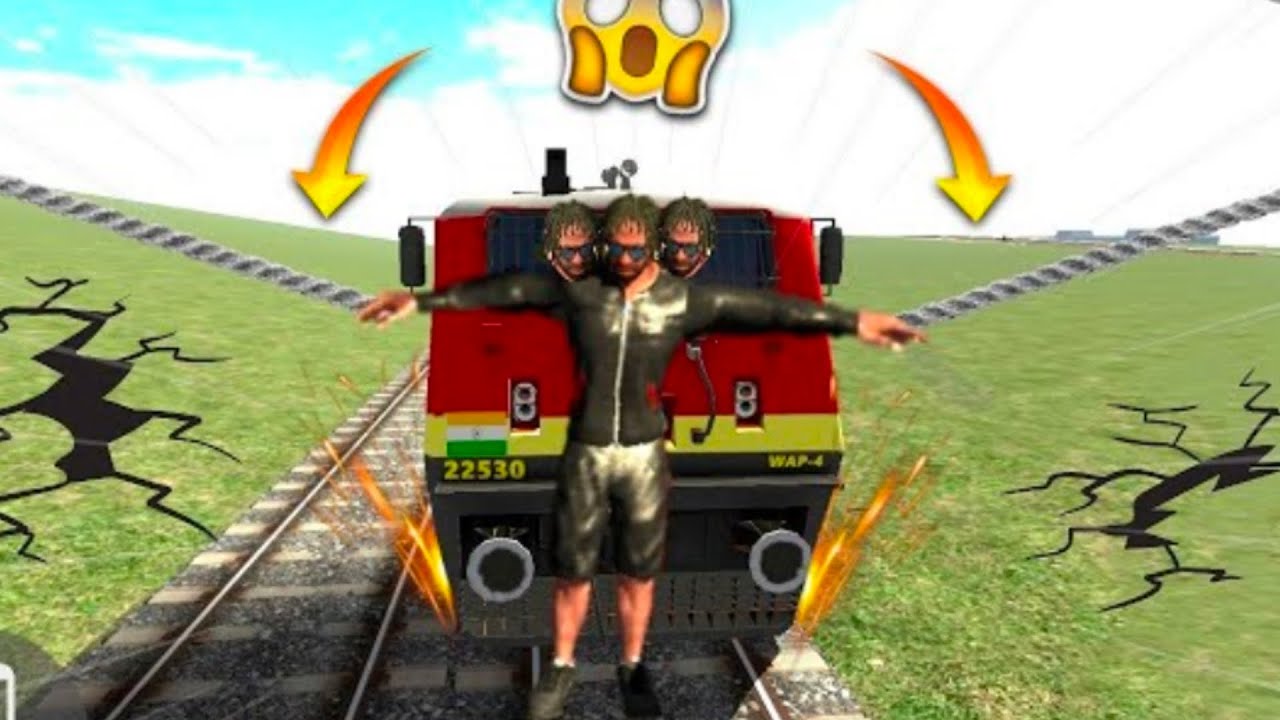TRAIN OUT OF CONTROL!! 😥😯😨😨. JET PACK STOPPED THE TRAIN. - YouTube