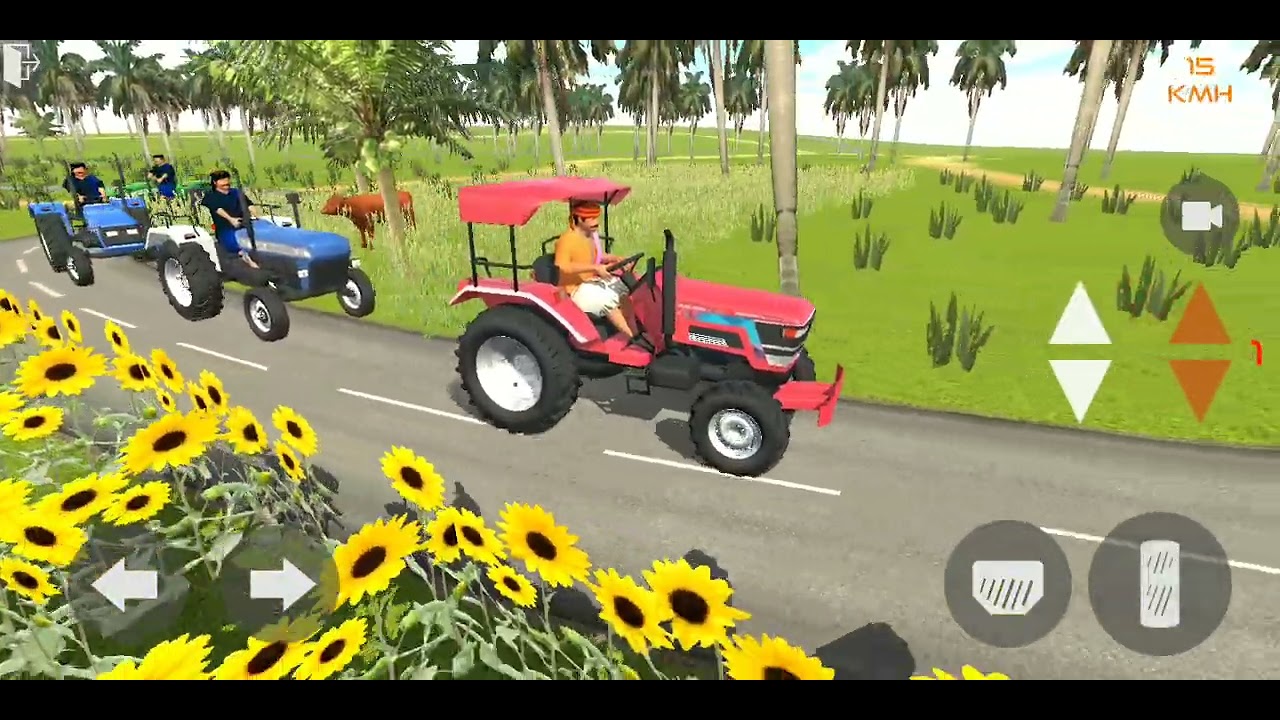 Arjun Mahindra tractor+ sonalika tractore gaming video real hero man ...