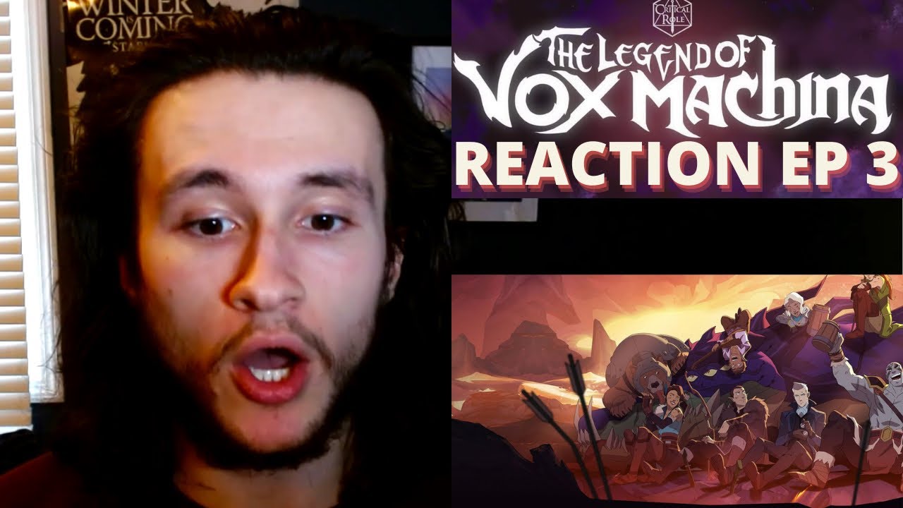 VAMPIRE! The Legend of Vox Machina REACTION! Episode 3 #critters # ...