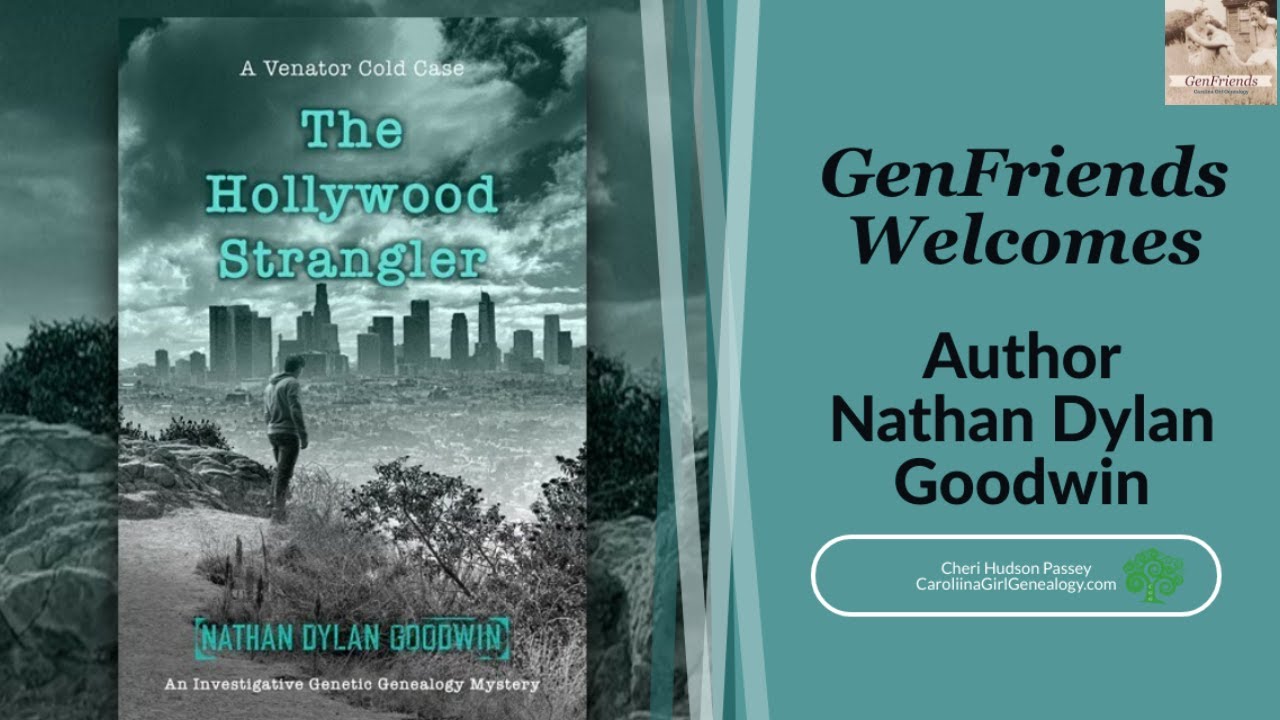 GenFriends Genealogy Chat Show Welcomes Author Nathan Dylan Goodwin! - YouTube