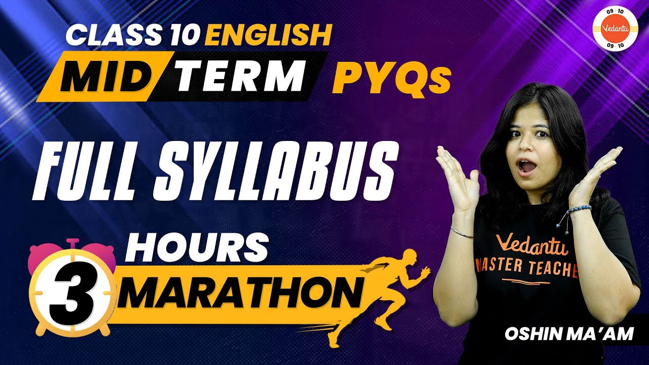 English Previous Year Questions CBSE Class 10 Term 1 | Mid Term Full ...