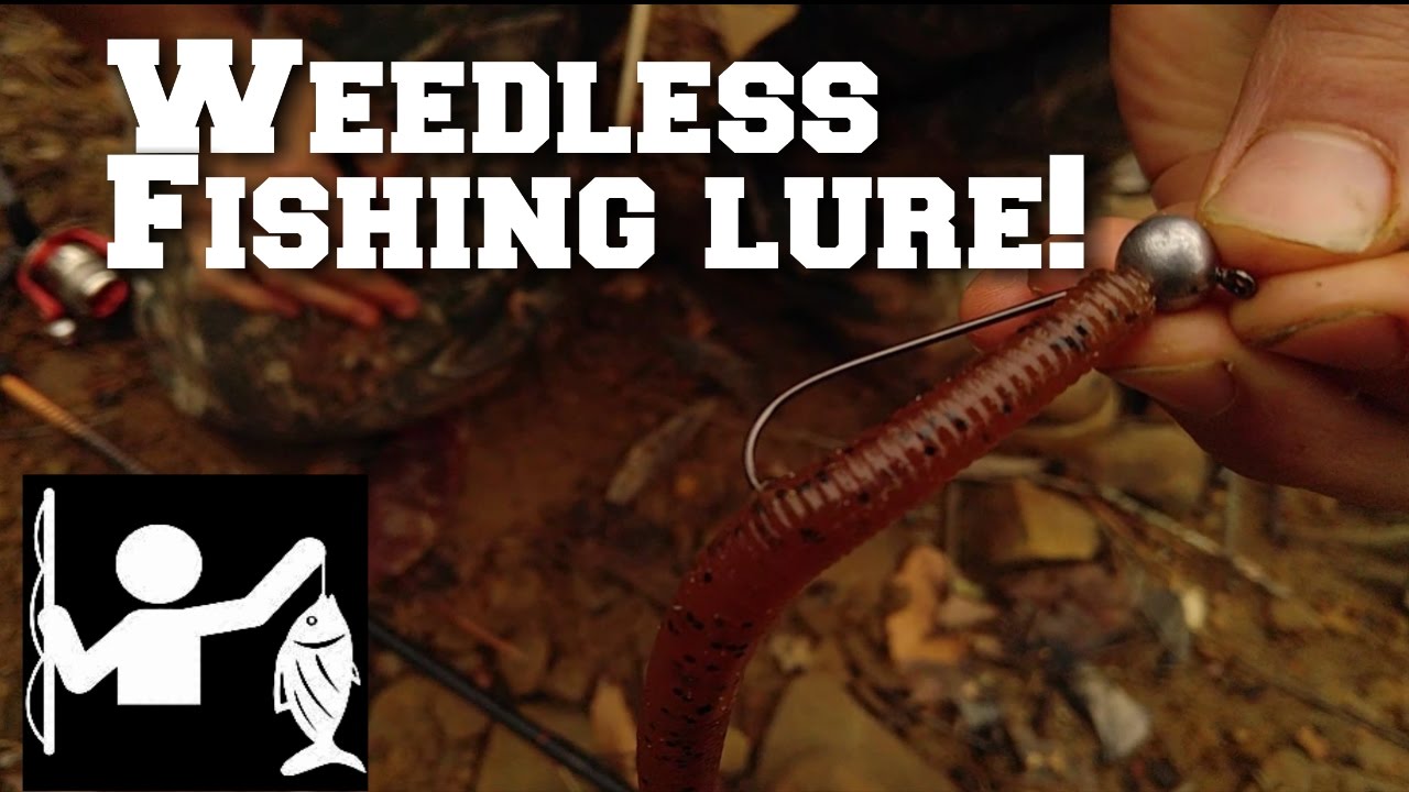 How to hook Weedless Fishing lure : Shakey Head - YouTube