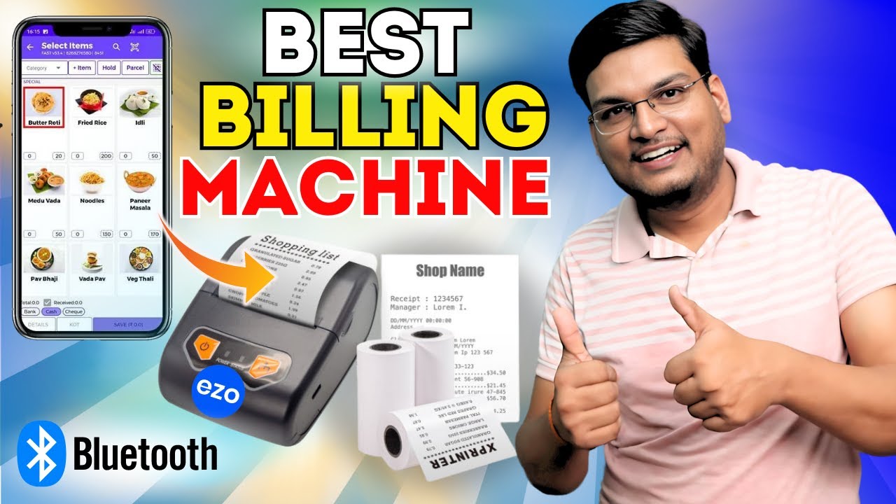 Billing Machine for Restaurant|Best Billing Machine for Food Businesses ...