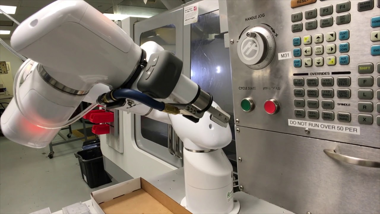 Simplified CNC Job Setup: Teach OB7 Collaborative Robot with Zero ...