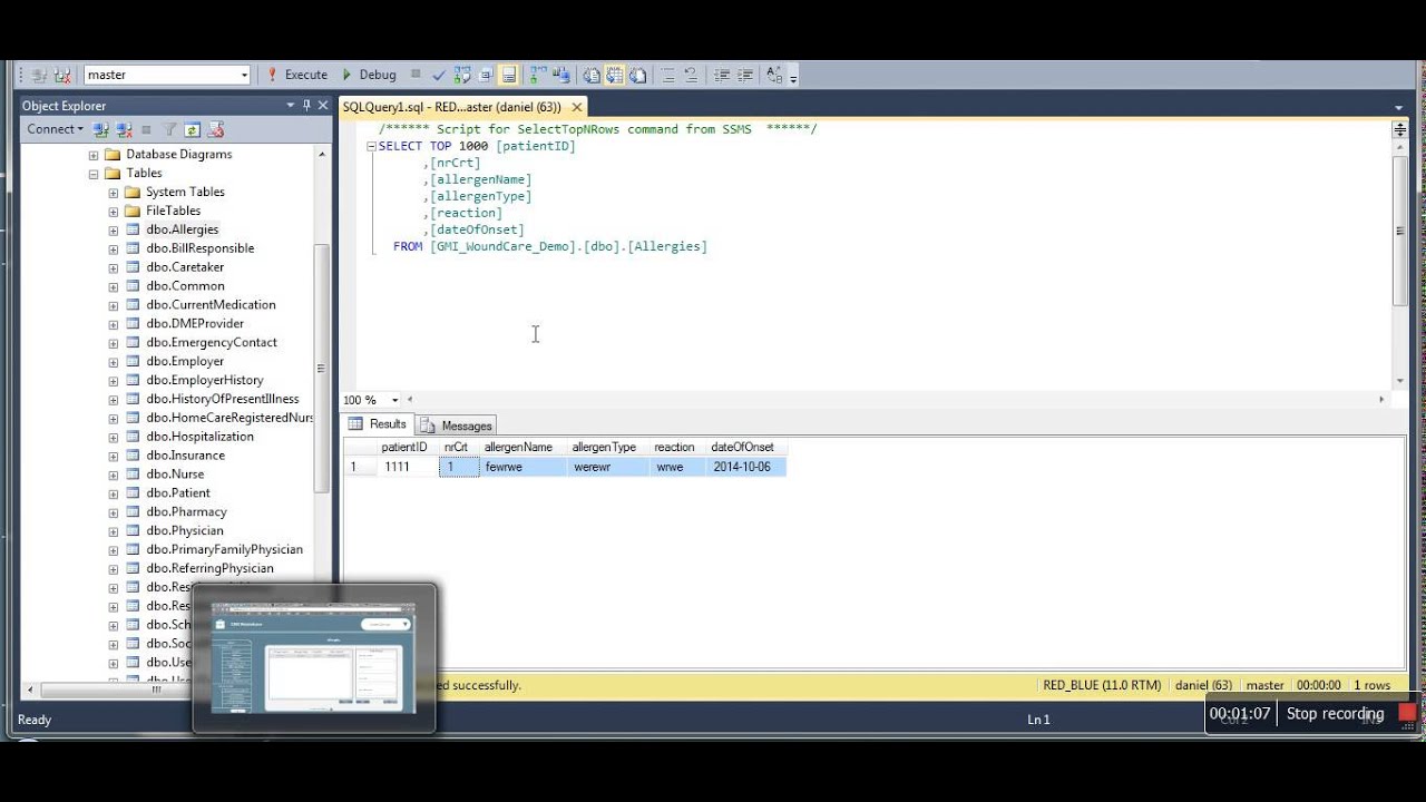 Asp Connection To Sql Server Database Youtube