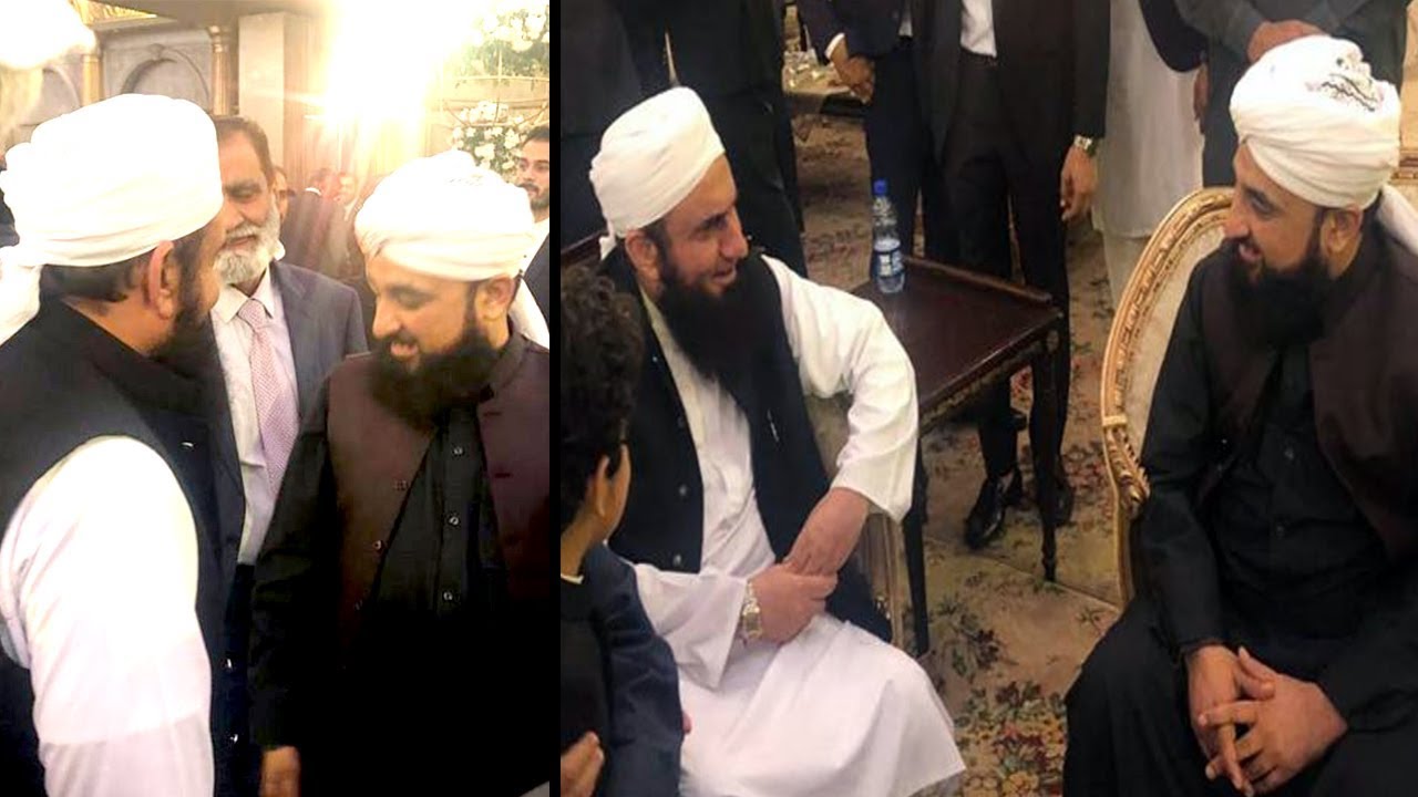 First Time Molana SaQib Raza Mustafai met with Maulana Tariq Jameel ...