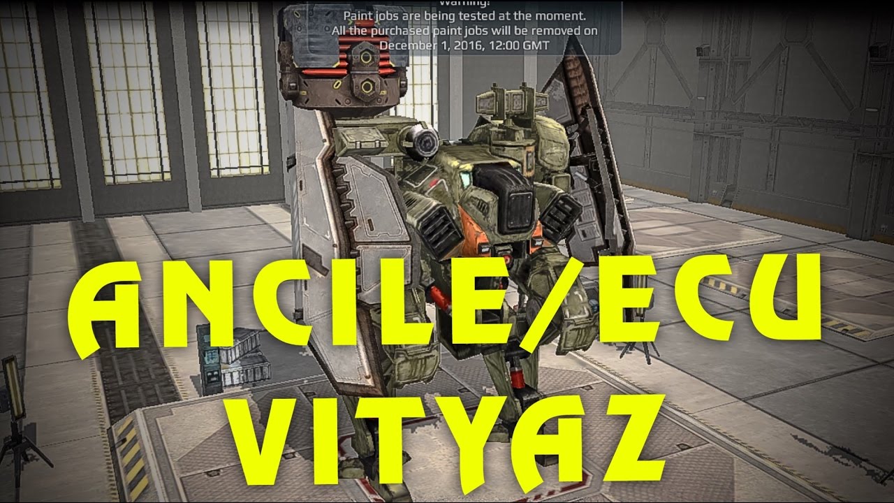 ANCILE/ECU VITYAZ - WAR ROBOTS [WR] - HD - YouTube