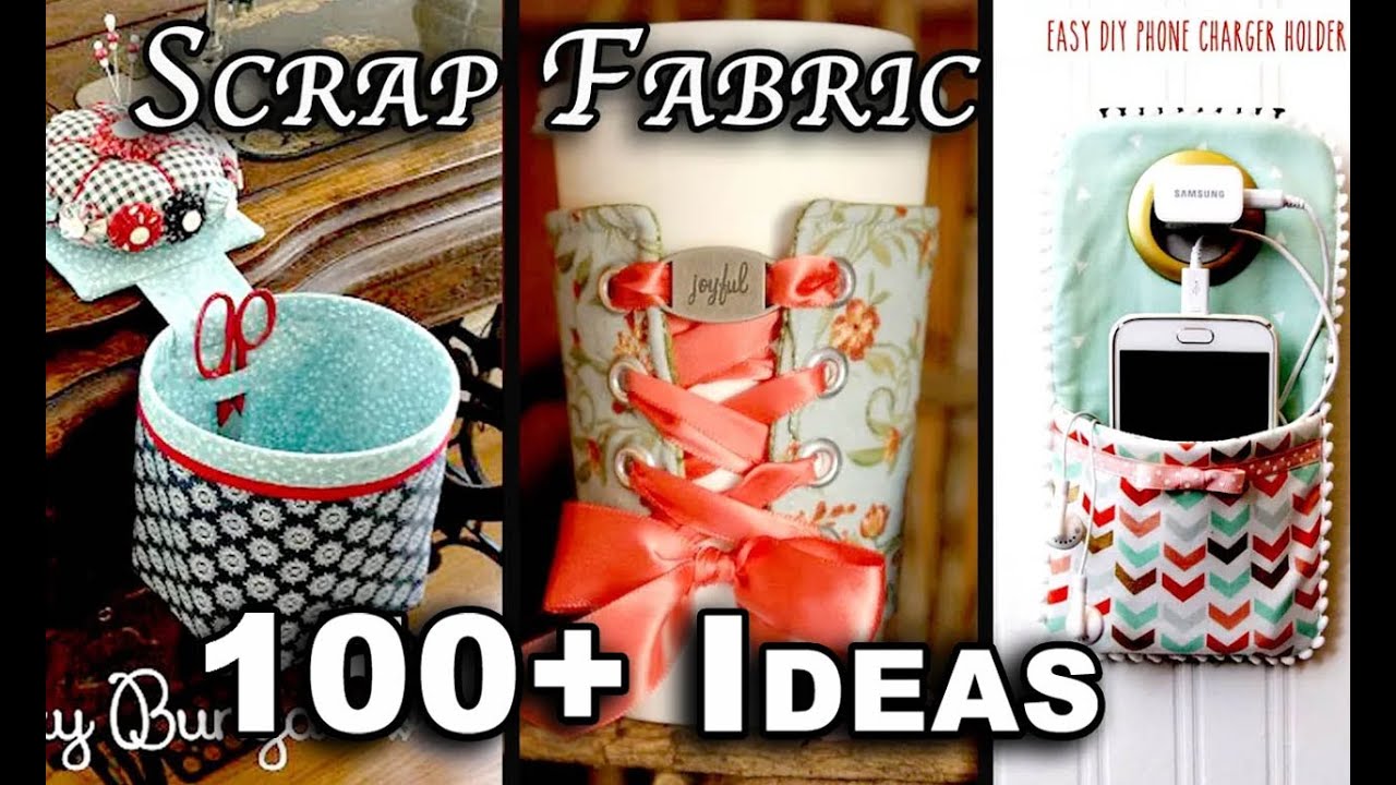 100+ Ideas for Scrap Fabric to Inspire Your Next Project - YouTube