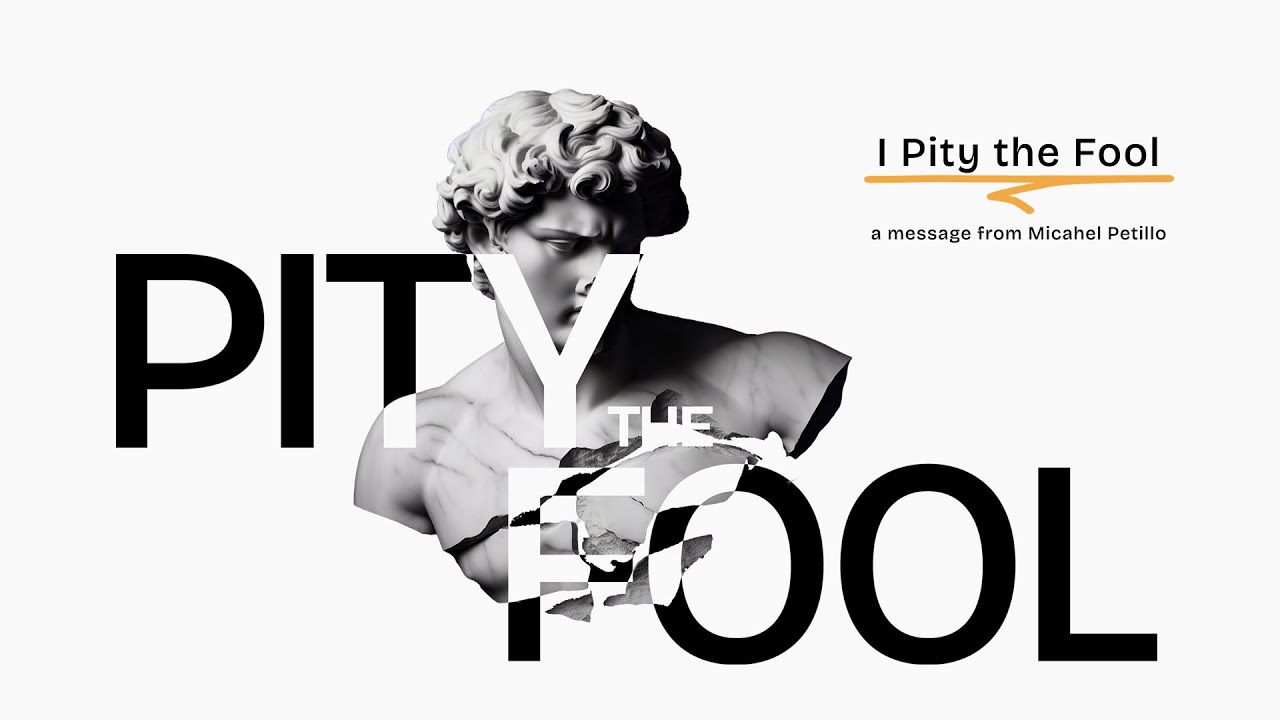 I Pity the Fool | Michael Petillo - YouTube