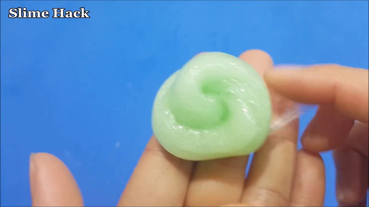 Diy Slime 1 ingredient ! How to make slime 1 ingredient - YouTube