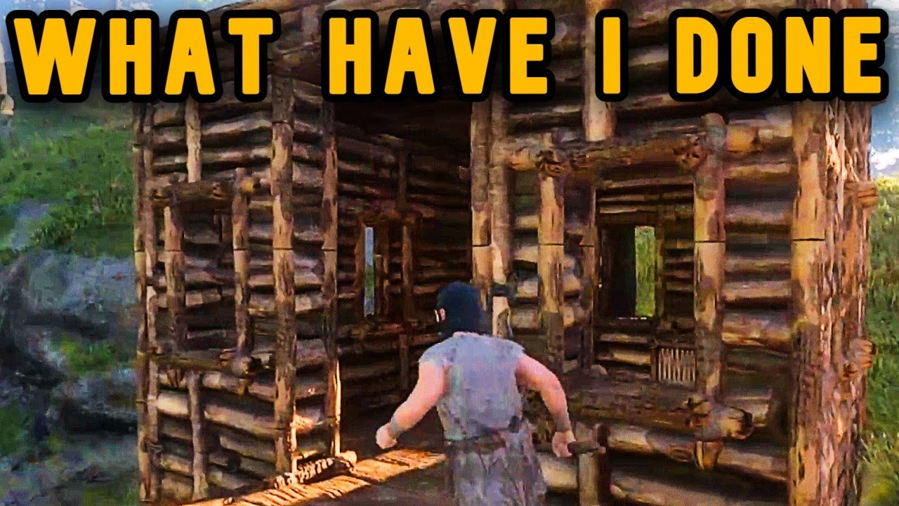 I Think I Just Built The Worst House Ever - Enshrouded Episode 4 - YouTube