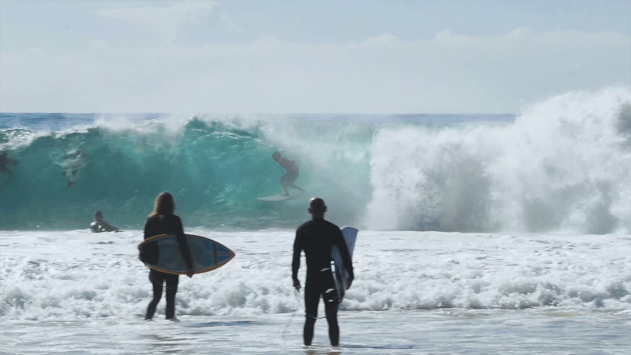 Winter Swell - Gold Coast 2019 (Snapper Rocks) - YouTube