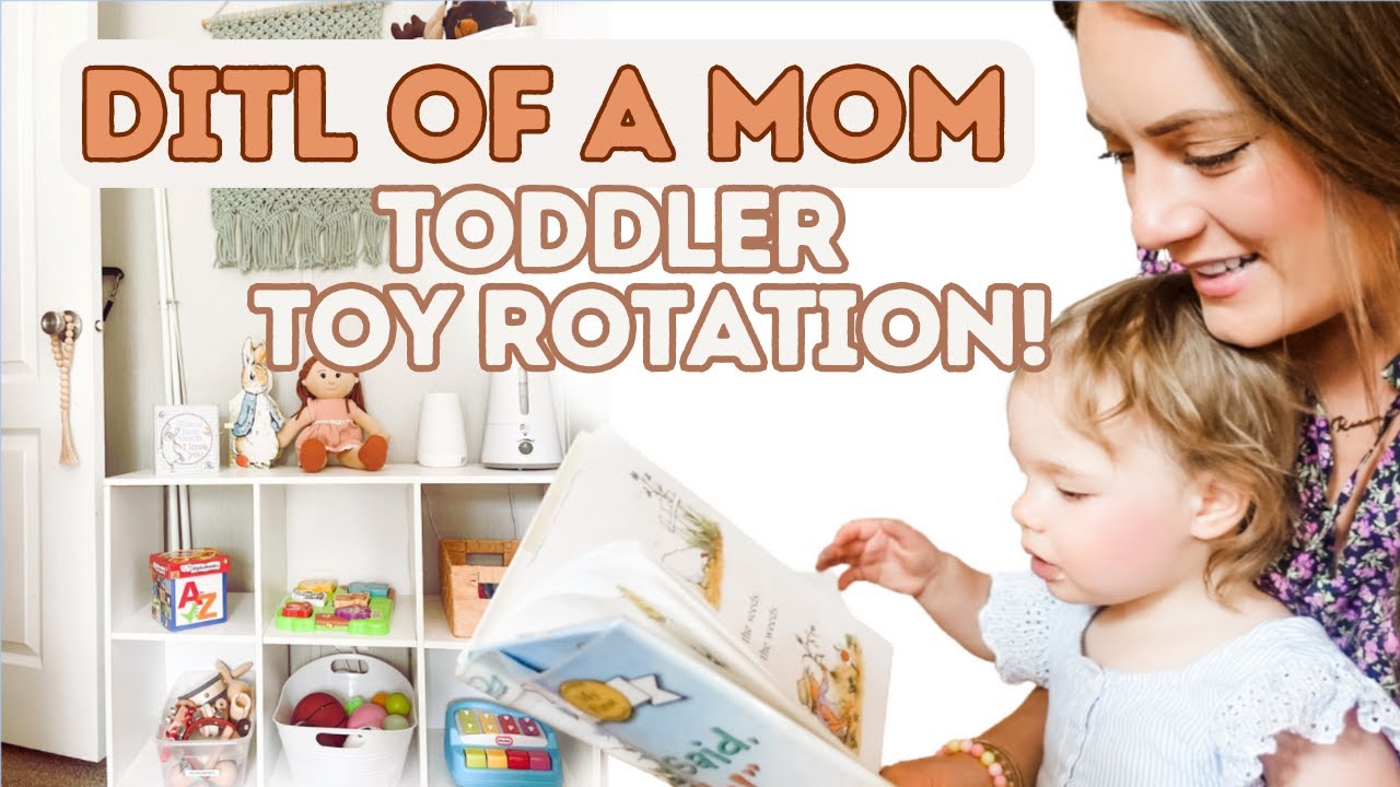 DAY IN THE LIFE OF A MOM 💛 | TODDLER TOY ROTATION! LOVEVERY REVIEW ...