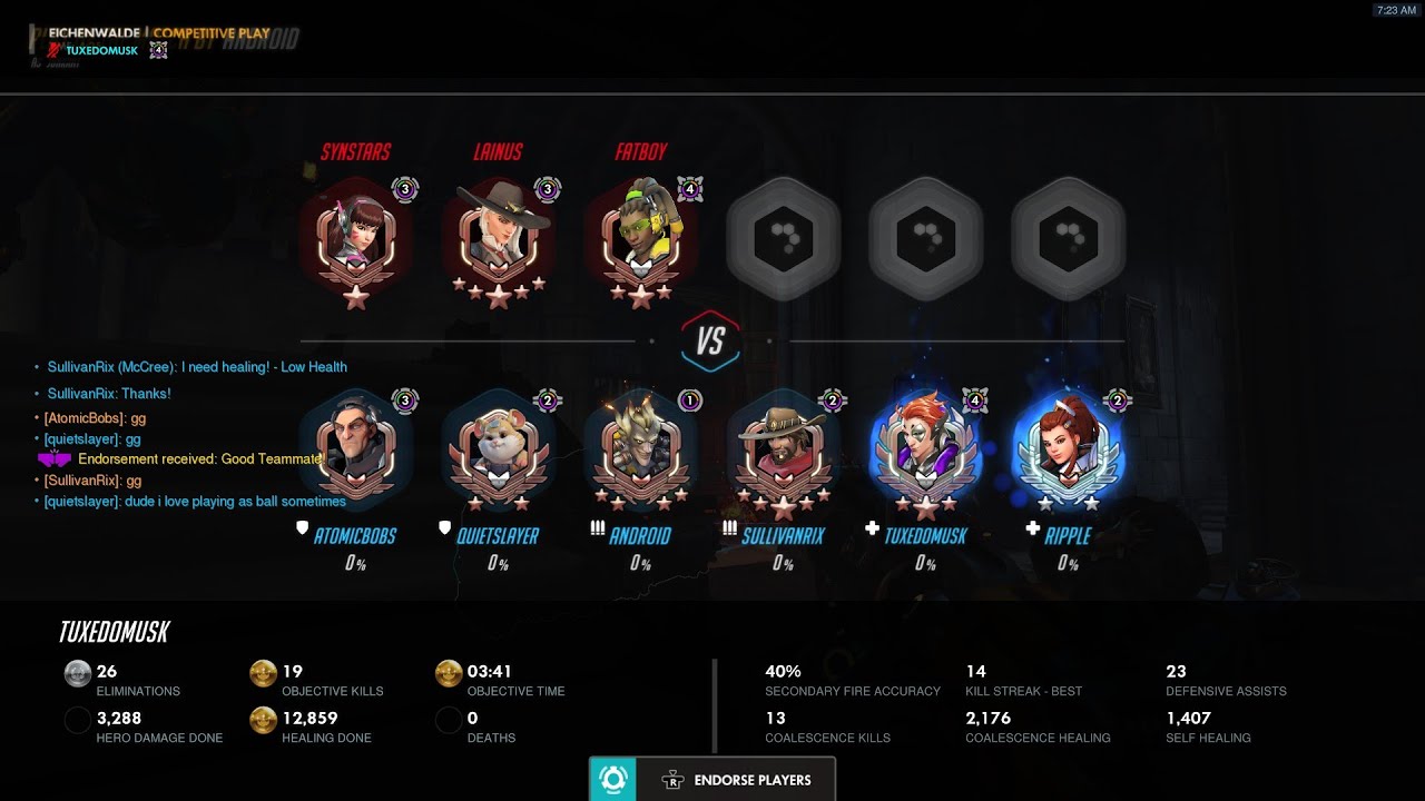 Overwatch POTG Reinhardt Tank Main - YouTube