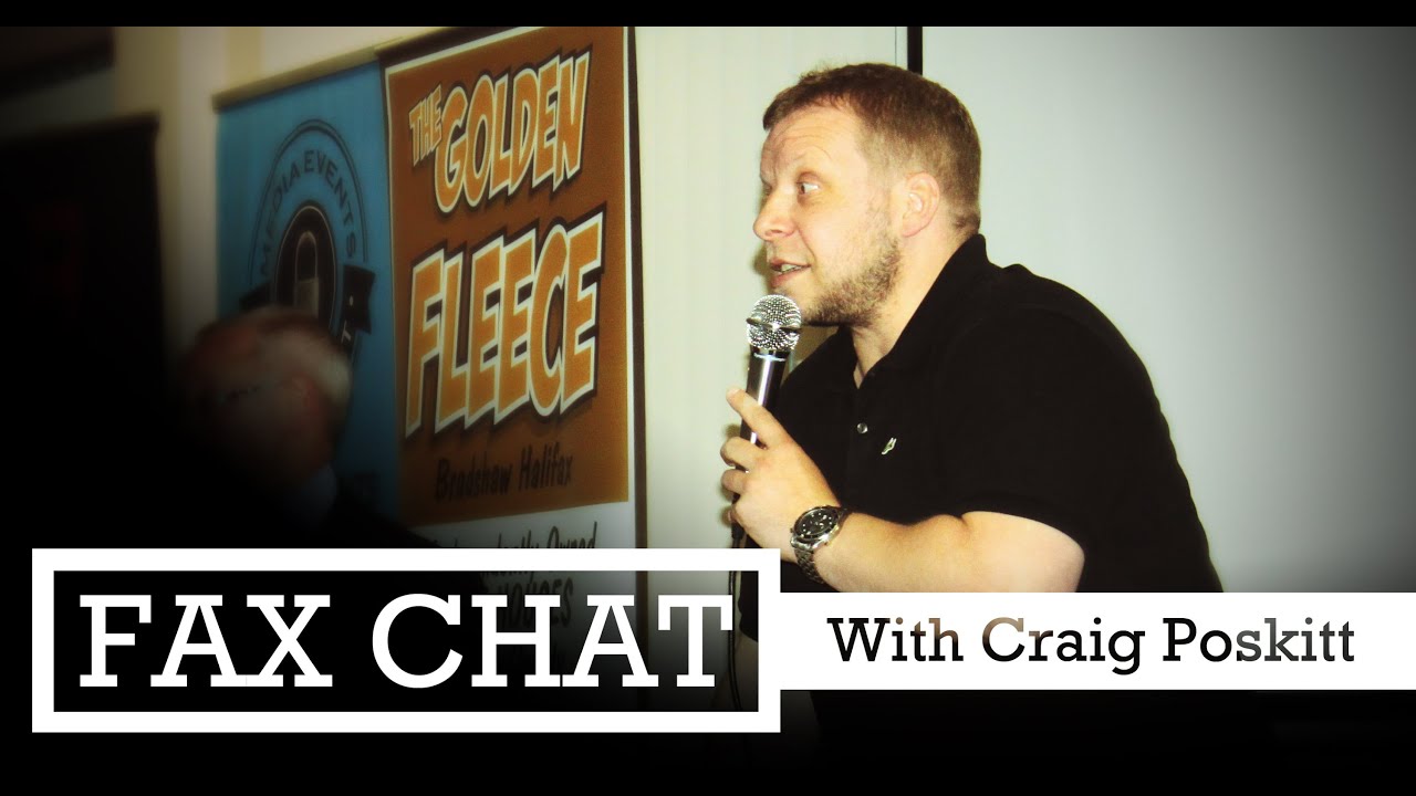 FAX CHAT | Episode Three: Craig Poskitt - YouTube