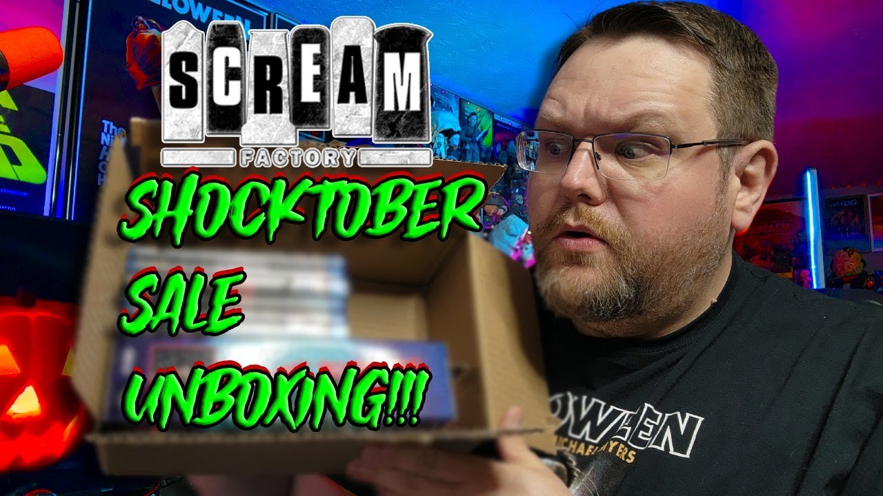 Scream Factory Shocktober Sale Unboxing - YouTube