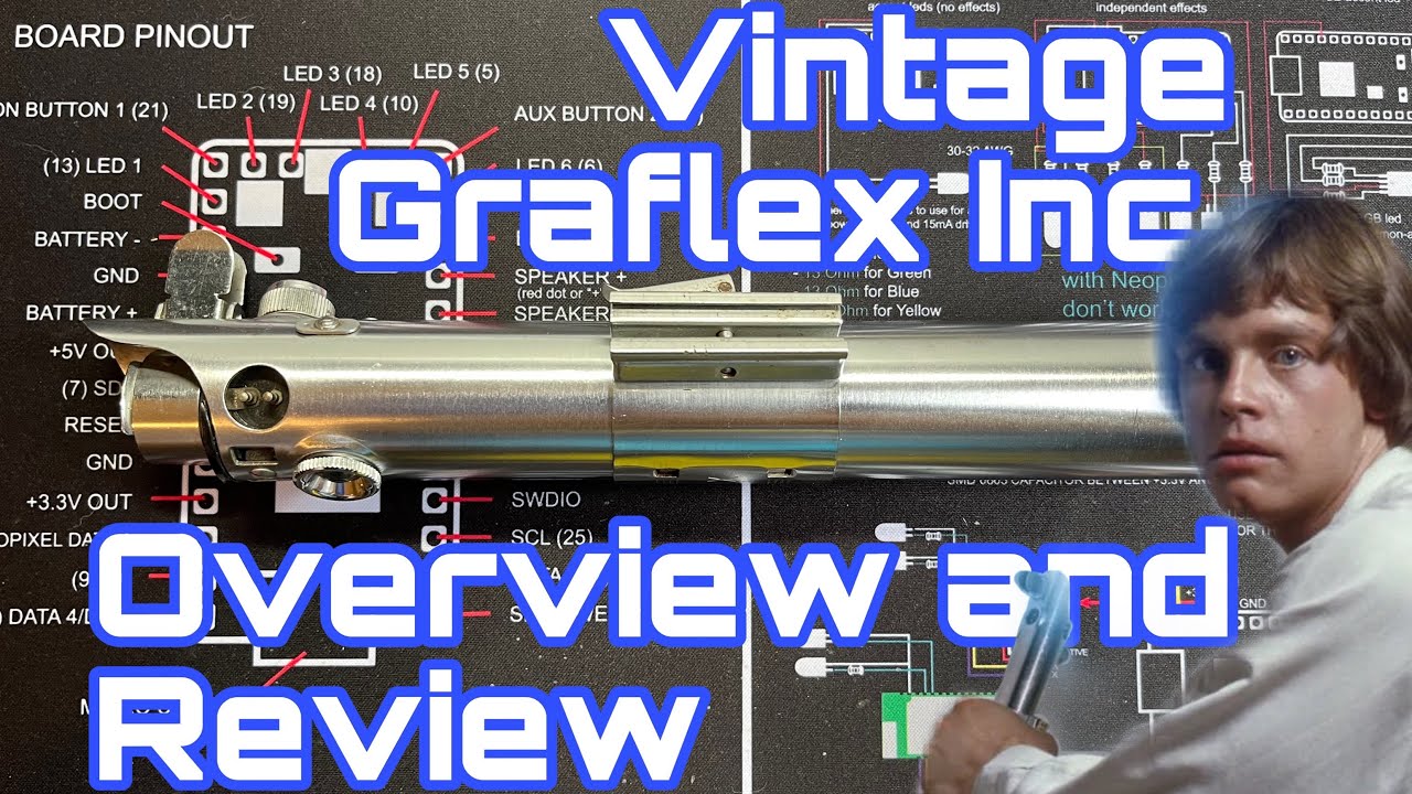 Vintage Graflex Camera Flash- The Original Lightsaber Prop - YouTube