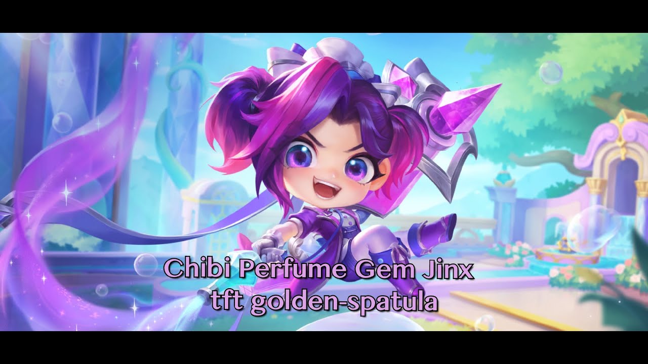 Chibi Perfume Gem Jinx |tft golden-spatula - YouTube