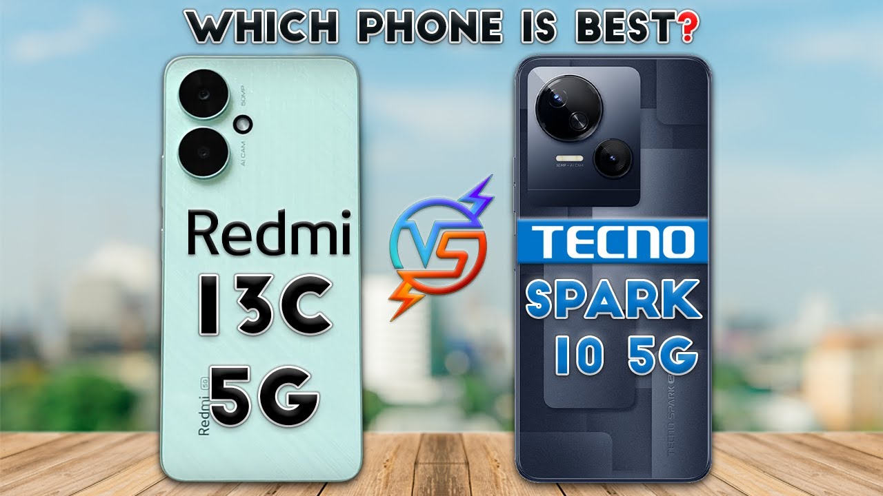 Redmi 13c vs Tecno Spark 10 : Winner 😮 - YouTube