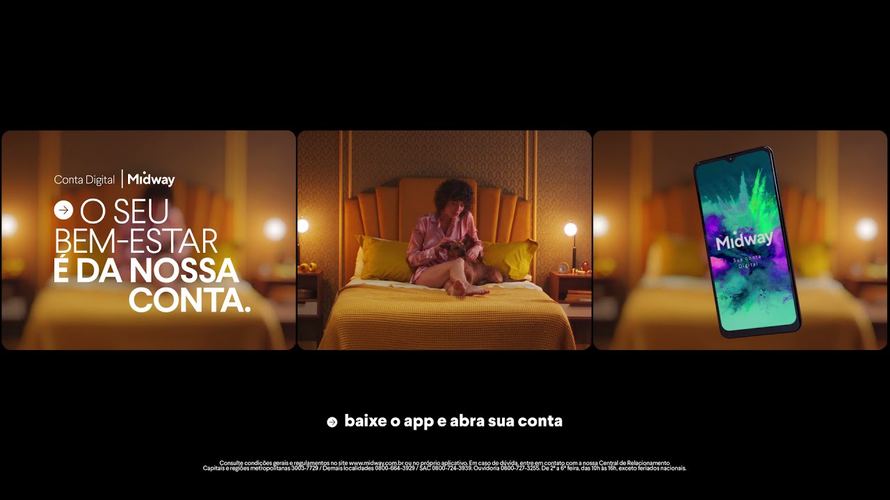 Nova conta digital Midway - YouTube
