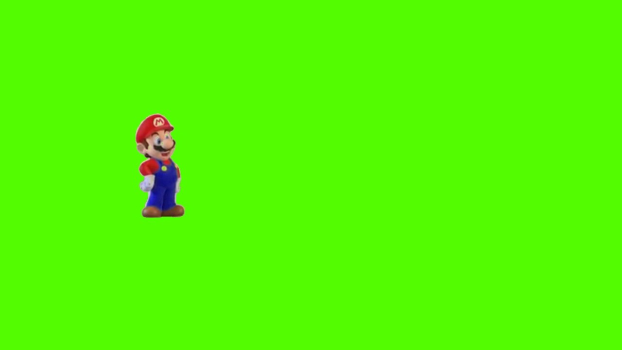 Super Mario Green Screen - YouTube
