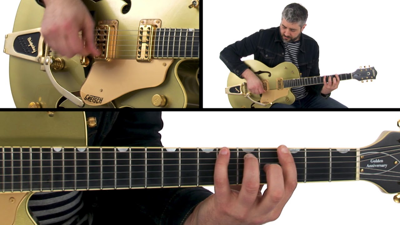 Rockabilly Rhythm Guitar Lesson - Minor Shuffle: Performance - Jason ...