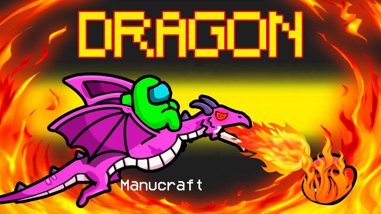 😱 *NUEVO* MOD DRAGÓN EN AMONG US 🔥 Dragon Mod - YouTube