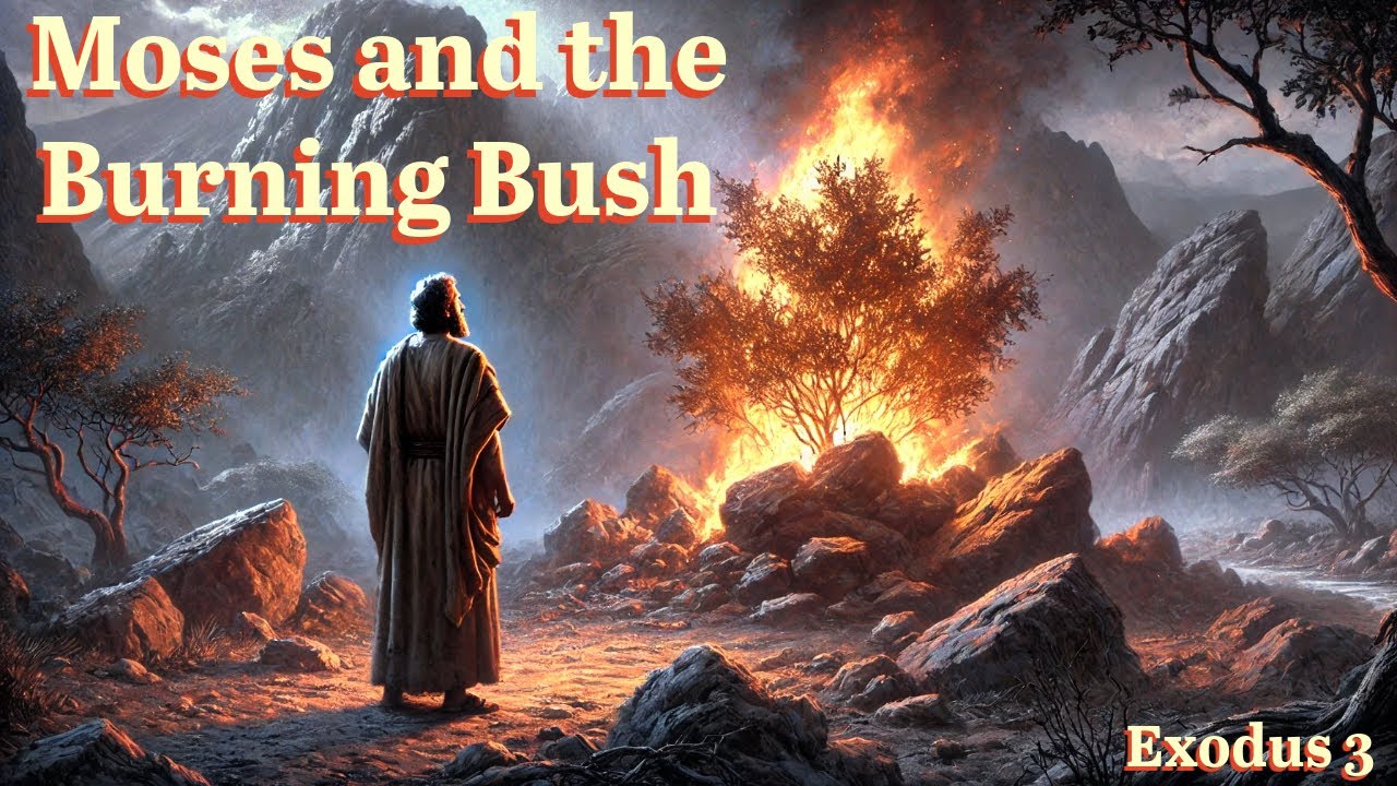 Moses and the Burning Bush: Narration of Exodus 3 - YouTube