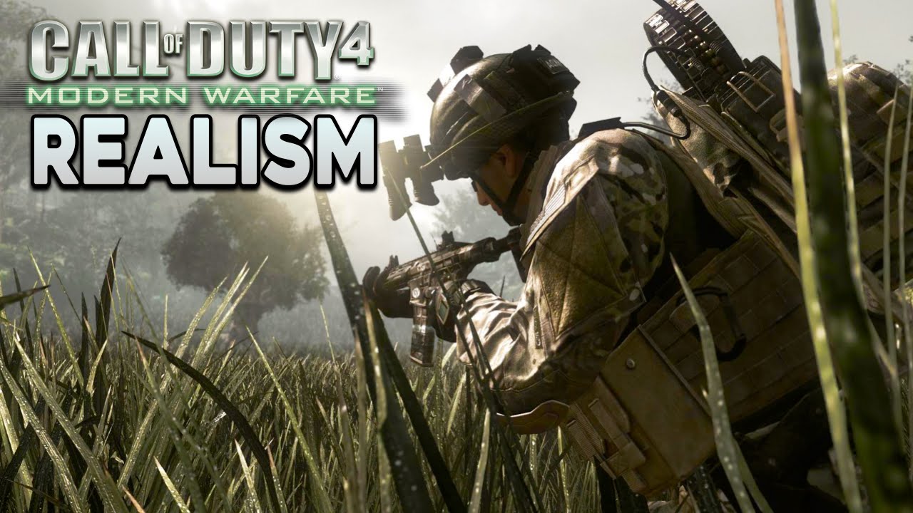 Call of Duty 4 Modern Warfare Mission 3 with Realism mod - YouTube