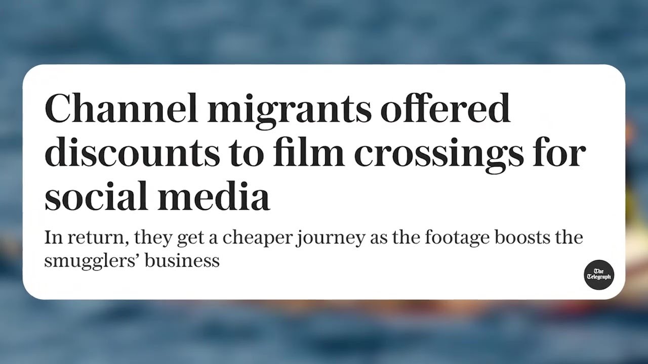 The alarming trend in Channel crossings - YouTube