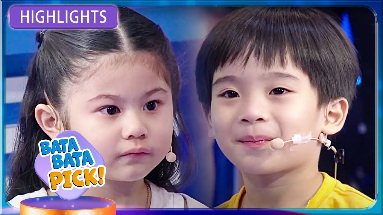Kelsey, lumaban sa titigan kay Argus | It’s Showtime | Bata Bata Pick ...